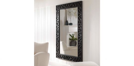 Espejo Rectangular Forza Negro