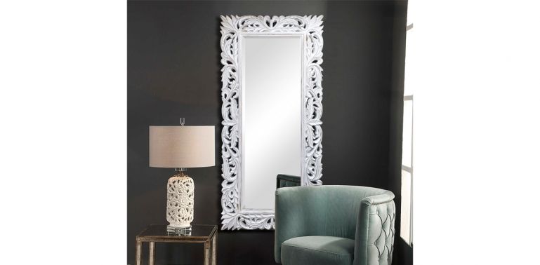 Espejo Rectangular Isabel Blanco